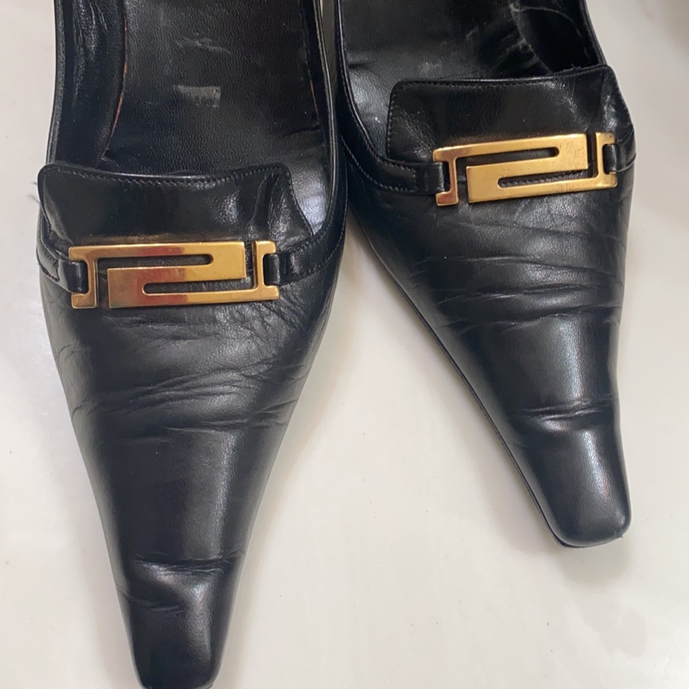 Authentic Gianni Versace High Heel Women’s Shoes - Gem